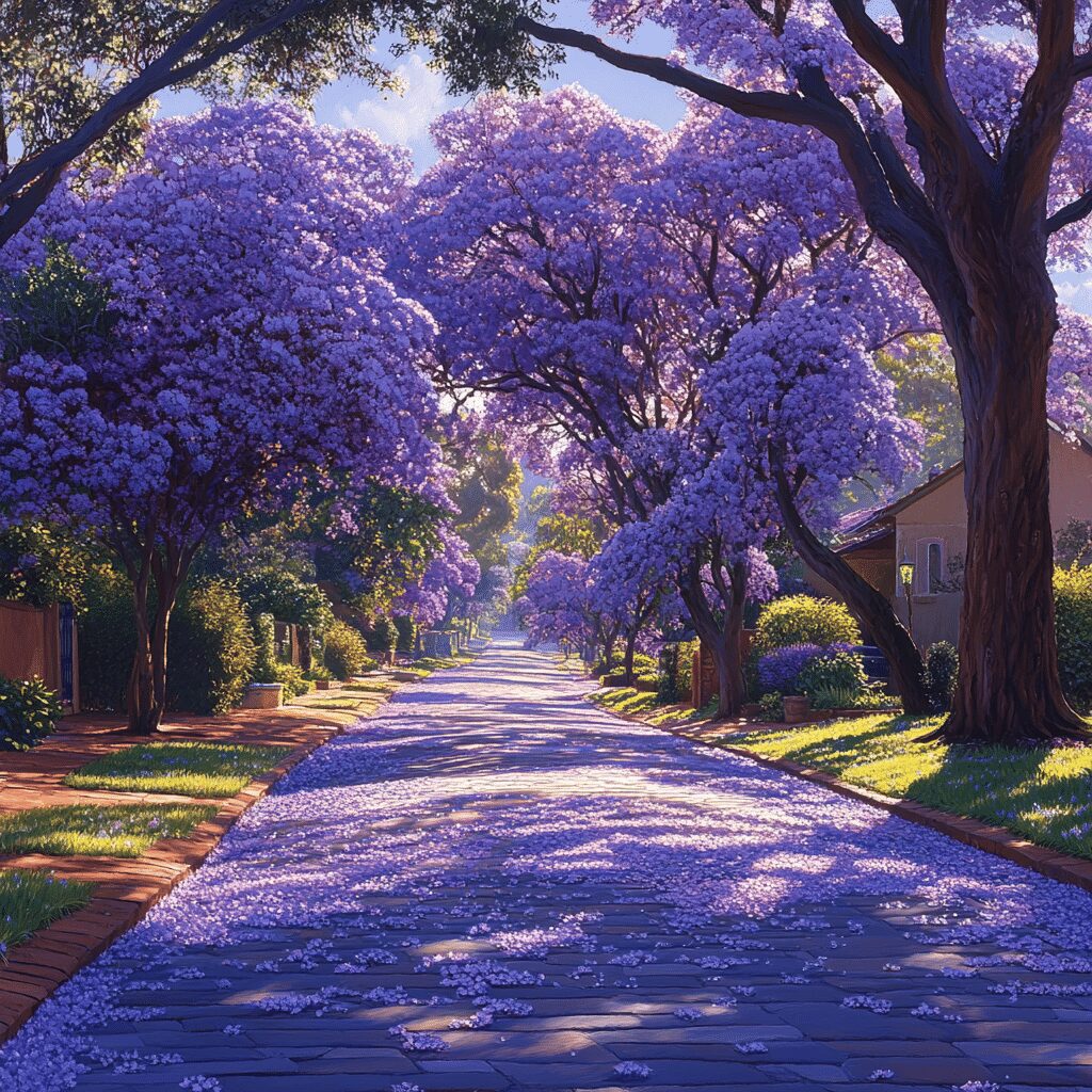 Jacaranda Is A Stunning Symbol Of Serenity And Growth