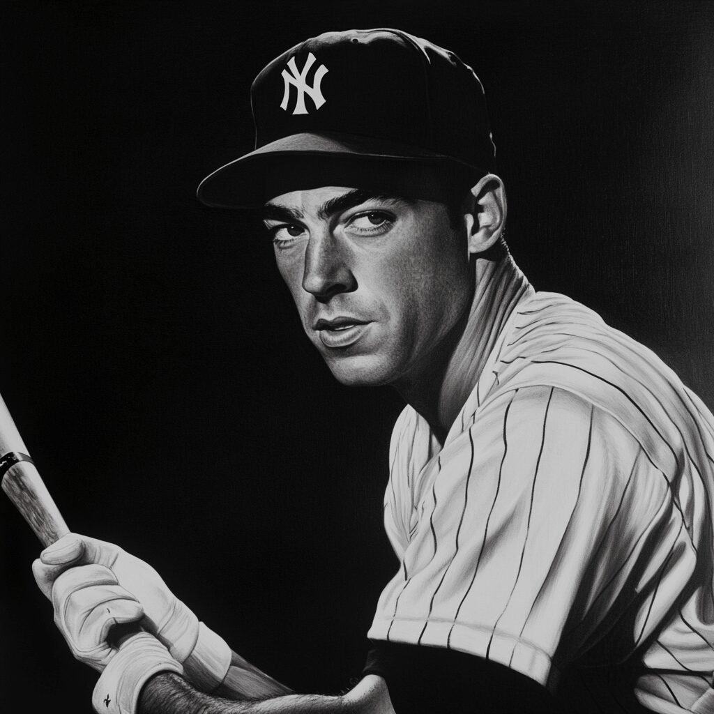 Joe Dimaggio The Legendary Yankee With An Iconic Swing