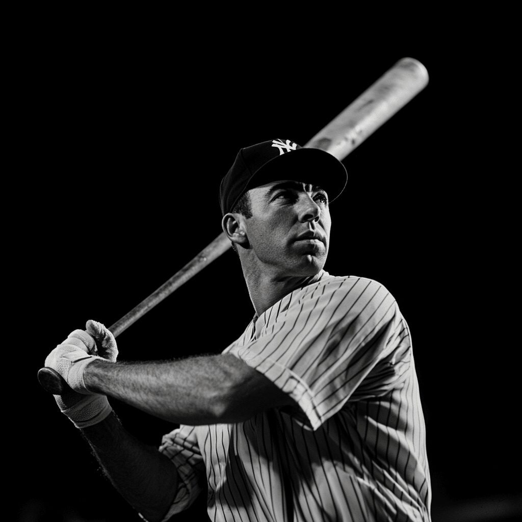 Joe Dimaggio The Legendary Yankee With An Iconic Swing